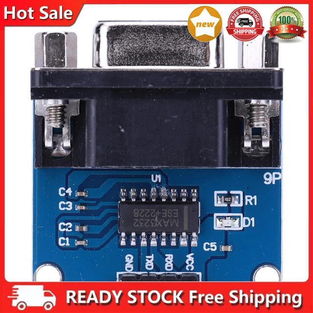 MAX3232 RS232 TO TTL Female Serial To TTL Module 3.3V-5.5V MAX3232 Chip £4.07 - PicClick UK