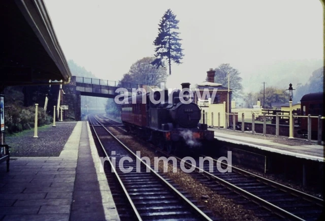 CHALFORD STATION EX-GWR Loco 1454 circa 1960 Original 35mm Slide ...