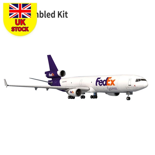 1:100 SCALE FEDEX MD-11 Air Plane Model 3D Paper Unassembled Kit ...