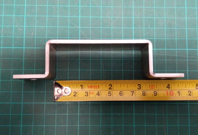 CONCRETE FENCE POST Panel Clip Clamp Security Bracket Aluminum 3" x 1 ...