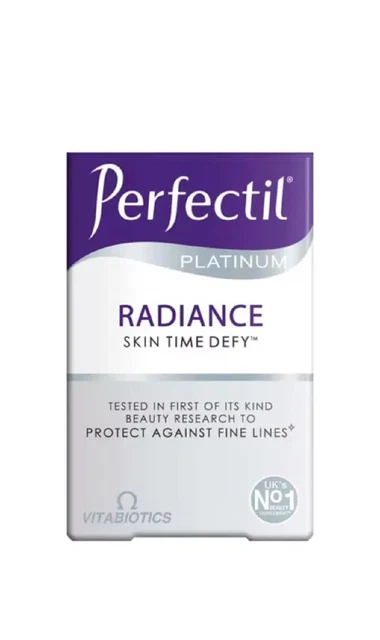 VITABIOTICS PERFECTIL PLATINUM Radiance Skin Time Defy 60 Tablets Brand ...
