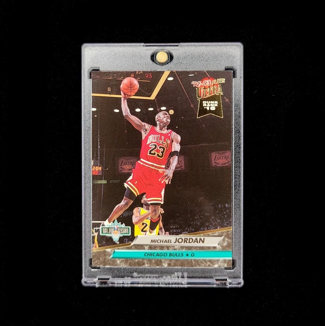 MICHAEL JORDAN RARE 💎- 1992-93 Fleer Ultra NBA Jam Session Chicago ...