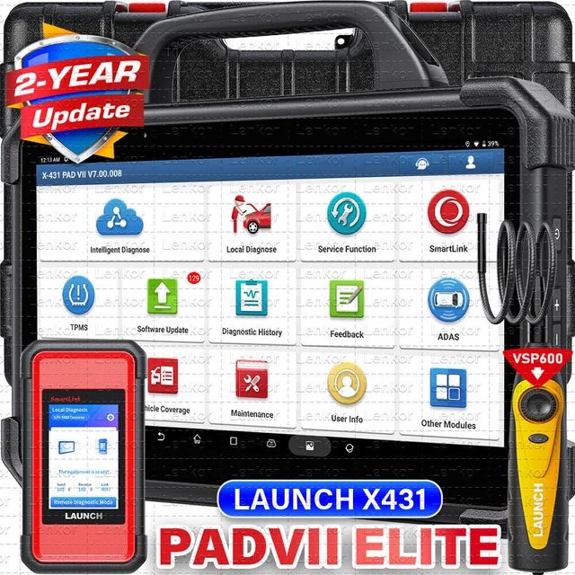 LAUNCH X431 PAD VII ELITE PAD 7 PRO Diagnostic Scanner Key Programming ...