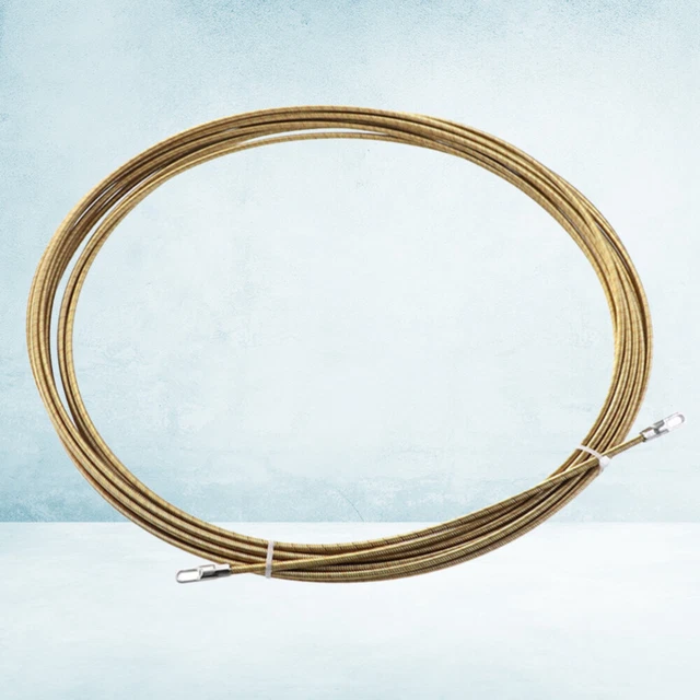 5 M ELECTRICAL Threaded Cable Lead Wire Stretcher Fish Tape Fiberglass ...