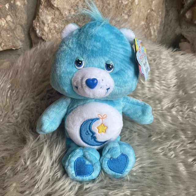 VINTAGE CARE BEARS Bedtime Bear Special Edition with tags Blue Tie Dye ...