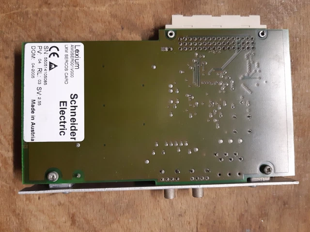 SCHNEIDER ELECTRIC MOTION Bus Sercos Card Amoser001V000 Lexium 17D EUR ...
