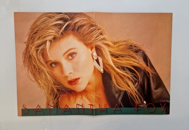 SAMANTHA FOX / Inxs - Un poster molto raro dai Paesi Bassi del 1987 EUR ...