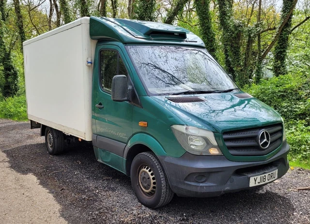 2018 MERCEDES-BENZ SPRINTER Refrigerated Delivery Van CHASSIS CAB ...