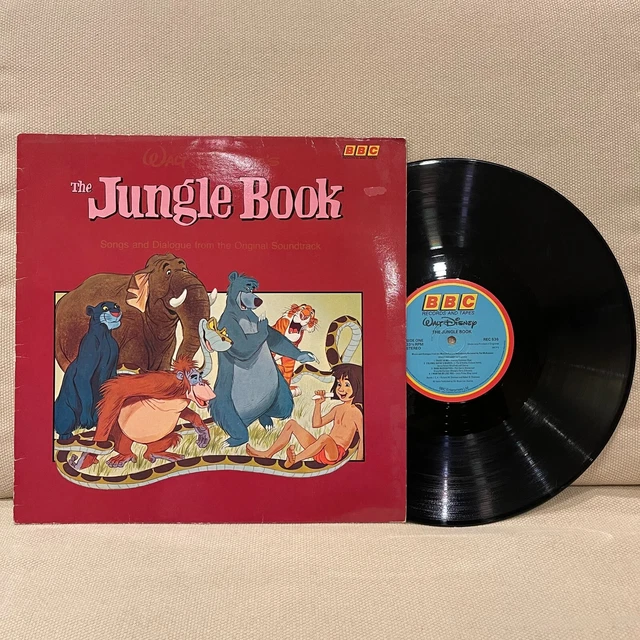 BBC RECORDS WALT disney jungle book Vinyl LP Album Record 1984 Music ...