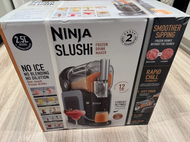 NINJA SLUSHI FROZEN Drinks Maker FS301UK Slushy Slush Machine - NEW ...
