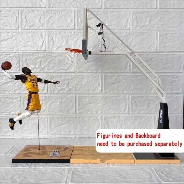 NBA STAR #23 LeBron James Lakers Basketball Backboard Action Figurines ...