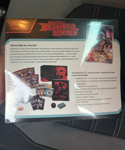 POKEMON TCG DESTINED Rivals ETB Elite Trainer Box- in hand £93.28 ...