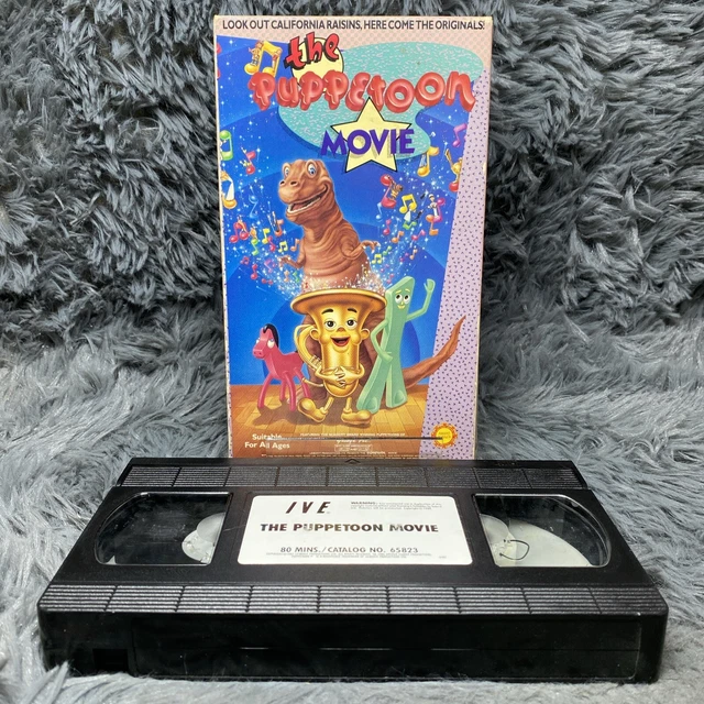 THE PUPPETOON MOVIE VHS 1986 George Pal Gumby Pokey Louis Armstrong ...