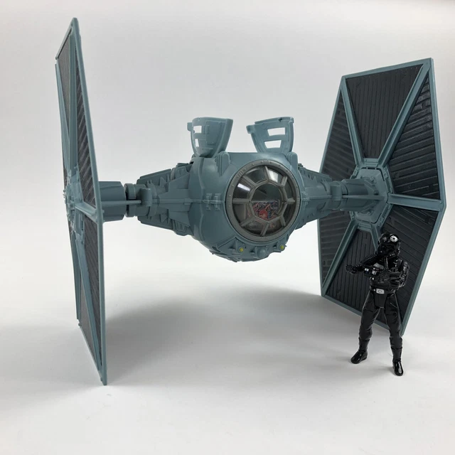 1995 TONKA HASBRO Star Wars Imperial Tie Fighter Detachable Wings With ...