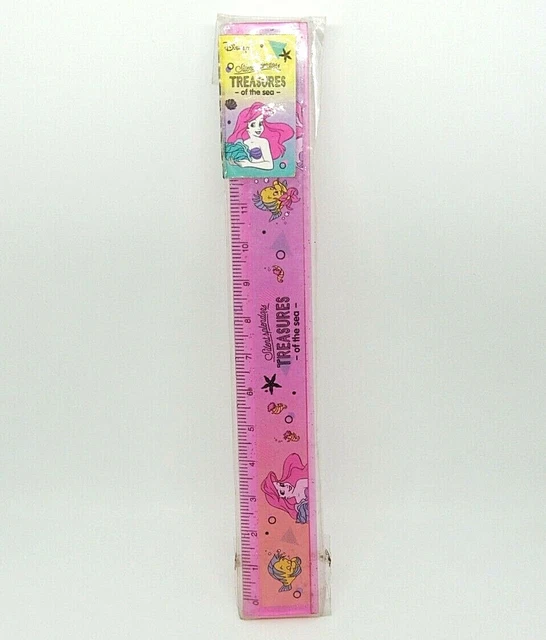 DISNEY PRINCESS ARIEL The Little Mermaid Ruler Treasures of The Sea ...