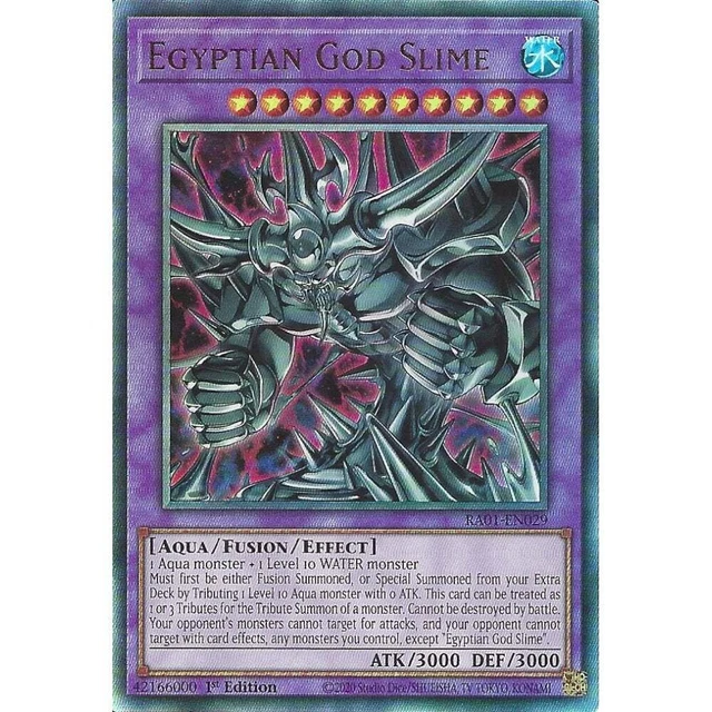 RA01-EN029 EGYPTIAN GOD Slime : Ultimate Rare Card : 1st Edition ...