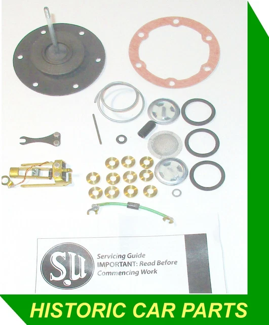 REPAIR KIT FOR SU Electric PETROL PUMP on AUSTIN MORRIS MINI COOPER Mk2 ...