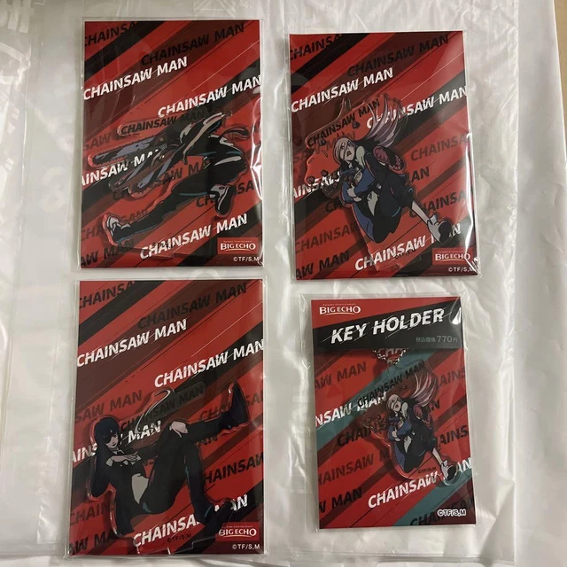 CHAINSAW MAN CHAINSAW man big echo collaboration acrylic key chain ...