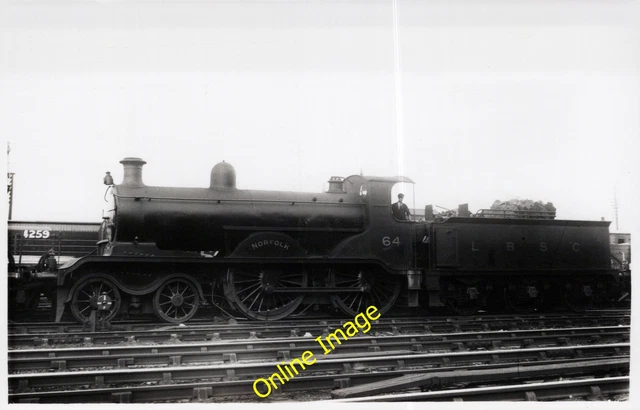 Railway Darkroom Photo Sr Lbscr B4 4 4 0 No 62 New Cross Gate C1910 £3
