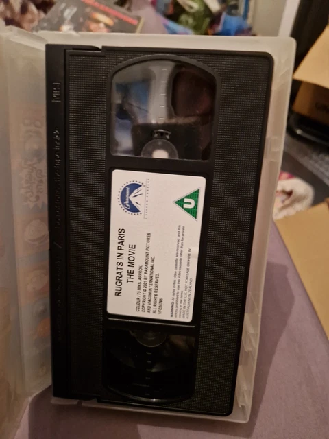 RUGRATS IN PARIS The Movie VHS Video Tape Children's Cartoon £3.31 ...