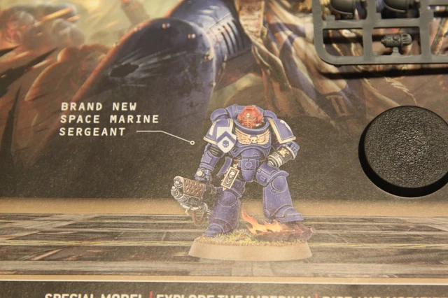 WARHAMMER 40,000 WH40K- x1 INFERNUS SPACE MARINE SERGEANT - *EXCLUSIVE ...