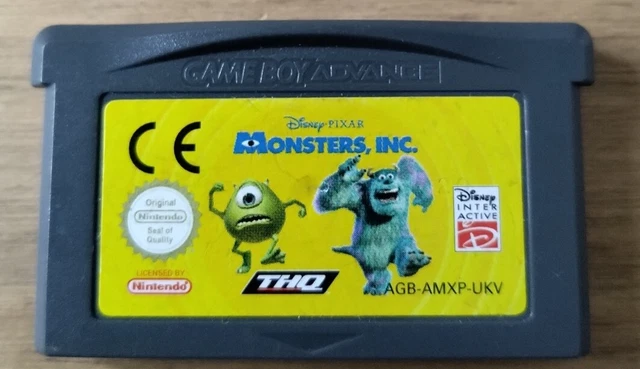 DISNEY/PIXAR MONSTERS, INC (Nintendo Game Boy Advance) GAME CART ONLY £ ...