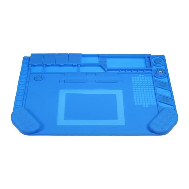 SILICONE SOLDERING MAT Magnetic Heat Insulation 932°F 18" x 12.6" $46. ...