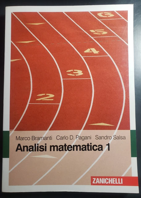 ANALISI MATEMATICA 1, by Marco Bramanti, Carlo D. Pagani, Sandro Salsa ...