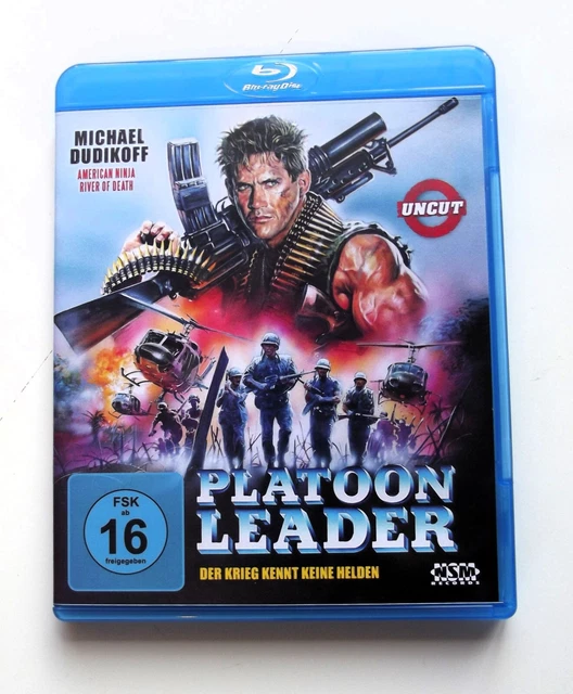 PLATOON LEADER BLU-RAY UnCut Michael Dudikoff Region B £18.00 - PicClick UK