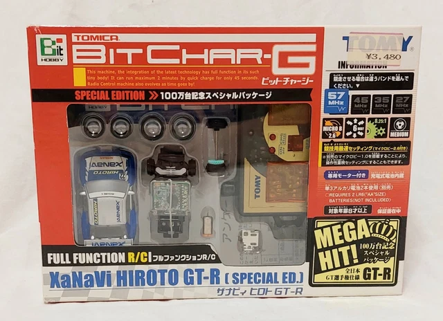 XANAVI HIROTO TOMICA TOMY BIT CHAR-G Nissan GT-R 01 Gran Turismo ...