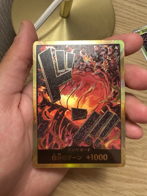 CARTE ONE PIECE - Don!! GOLD (PRB Sakazuki) JPN EUR 45,00 - PicClick FR