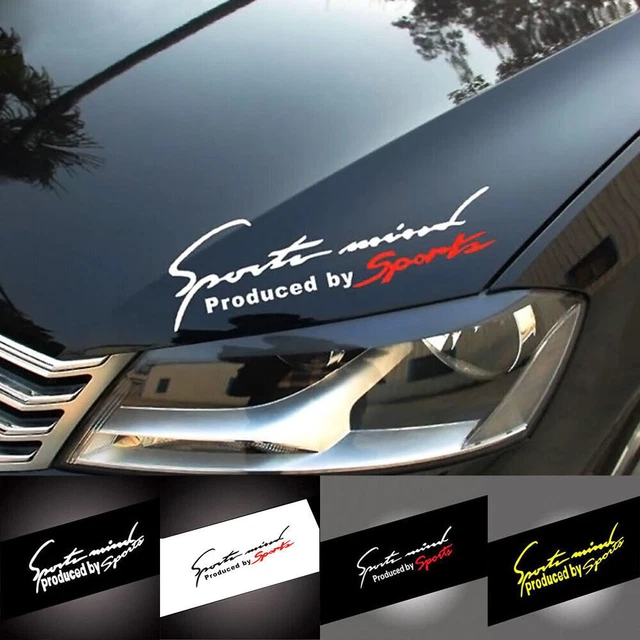 1X REFLECTIVE SPORTS Racing Car Sticker Vinyl Graphic Decal Auto Car ...