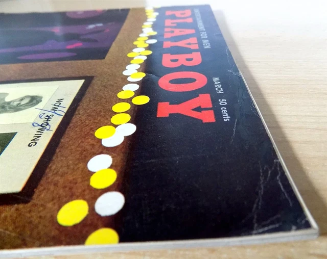 PLAYBOY MAGAZINE MARCH 1958 - Michiko Hamamura/Brigitte Bardot Zahra ...