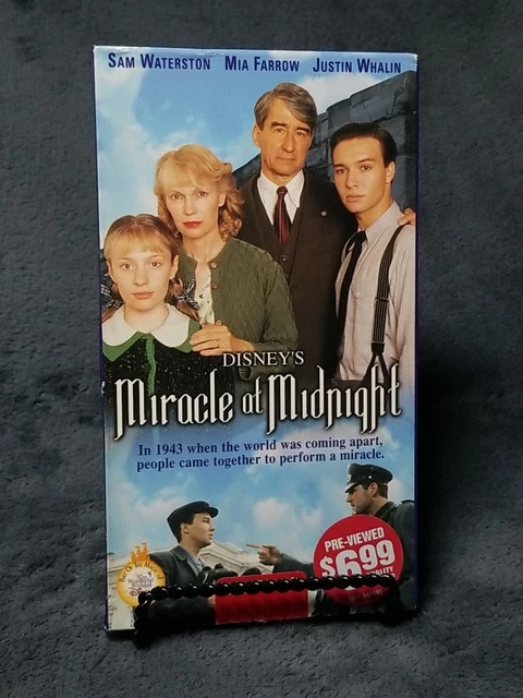 DISNEY'S MIRACLE AT Midnight Vintage VHS VINTAGE BLOCKBUSTER VIDEO £4. ...