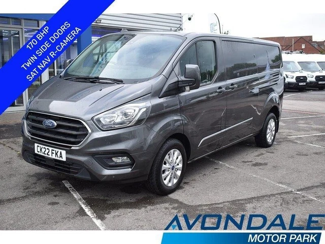 2022 FORD TRANSIT Custom 340 EcoBlue Limited 170 BHP L2 LWB TWIN SIDE ...