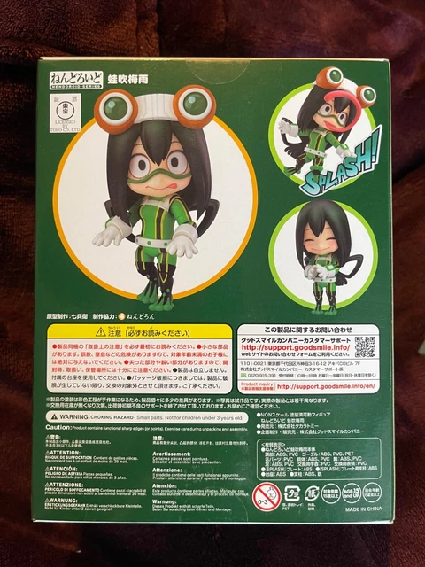 NENDOROID MY HERO Academia Froppy Tsuyu Asui Figure #1272 Good Smile ...