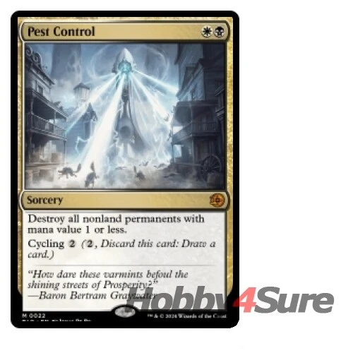 PEST CONTROL M/QUASI Magic MTG Outlaws Of Thunder Junction: The Big ...