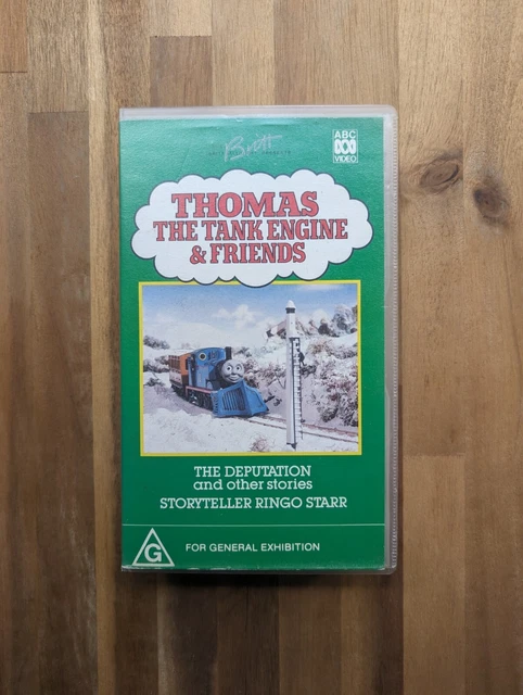 THOMAS THE TANK Engine VHS The Deputation And Other Stories Read By ...