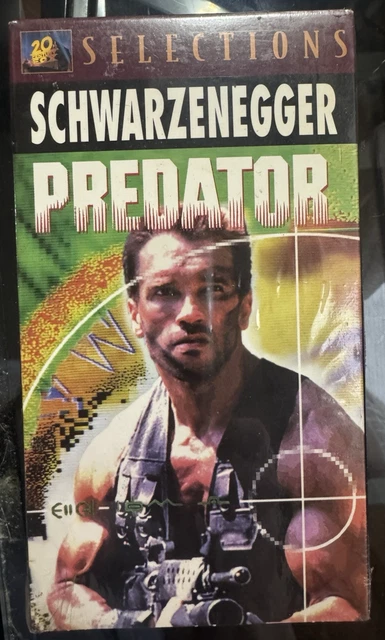 PREDATOR VHS NEW Sealed 20th Century Fox Selections Arnold ...