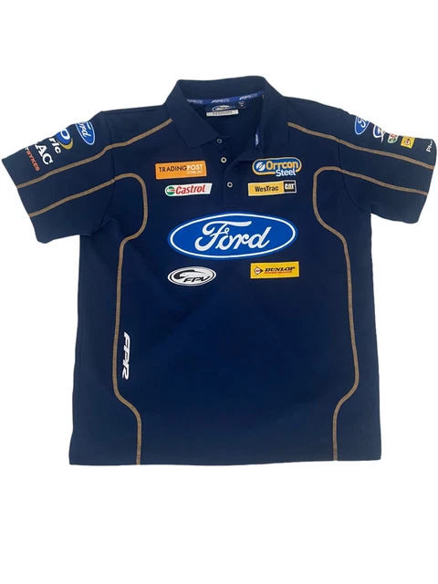 VINTAGE FORD PERFORMANCE Racing V8 Supercars Polo Shirt Men's Size ...