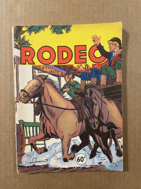 RODÉO NUMÉRO 71 - Éditions LUG - Juillet 1957 - BE EUR 59,99 - PicClick FR