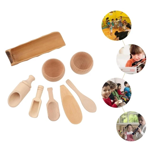MINIATURE KITCHENWARE PRETEND Play Set For Early Childhood Sensory ...