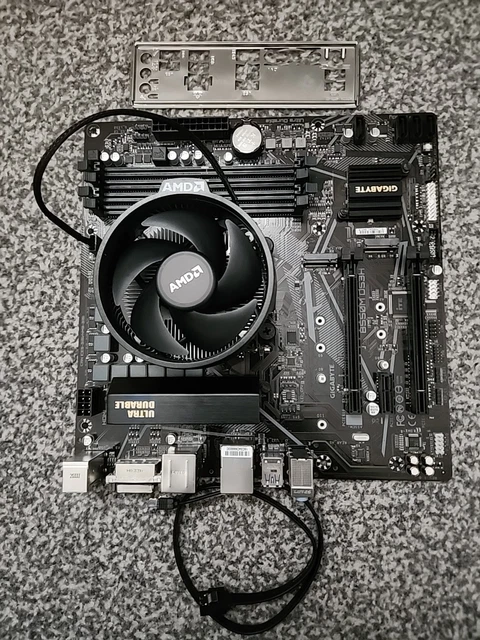 GIGABYTE B550M DS3H AMD Socket AM4 Micro ATX Motherboard - Receives ...