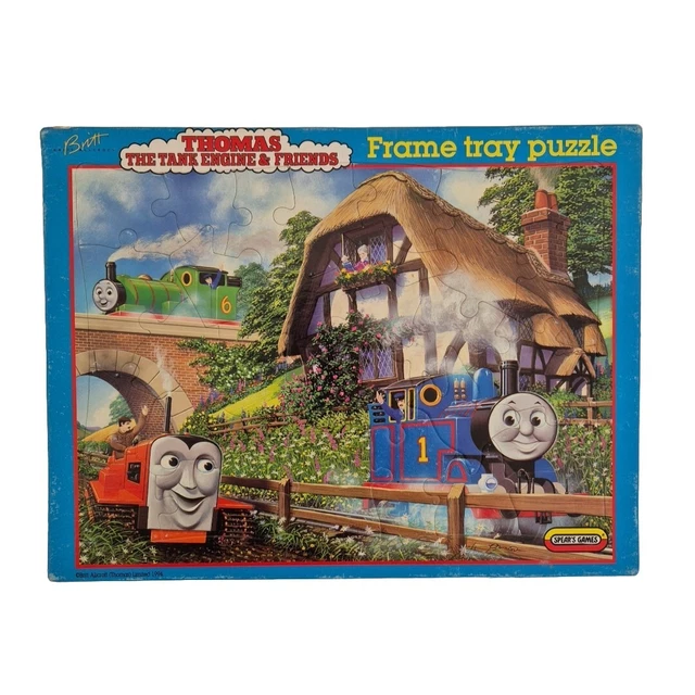 VINTAGE THOMAS THE Tank Engine & Friends Spear's Britt 1994 Frame Tray ...