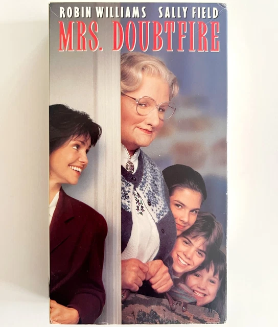 MRS. DOUBTFIRE VINTAGE VHS Classic Comedy Robin Williams 1993 VHSBX12 £ ...