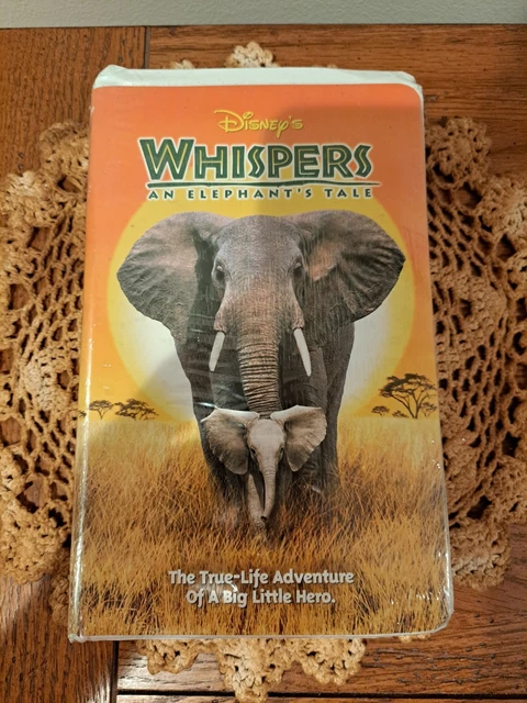 NEW SEALED! DISNEY Whispers An Elephant’s Tale VHS 2001 Video Tape £5. ...