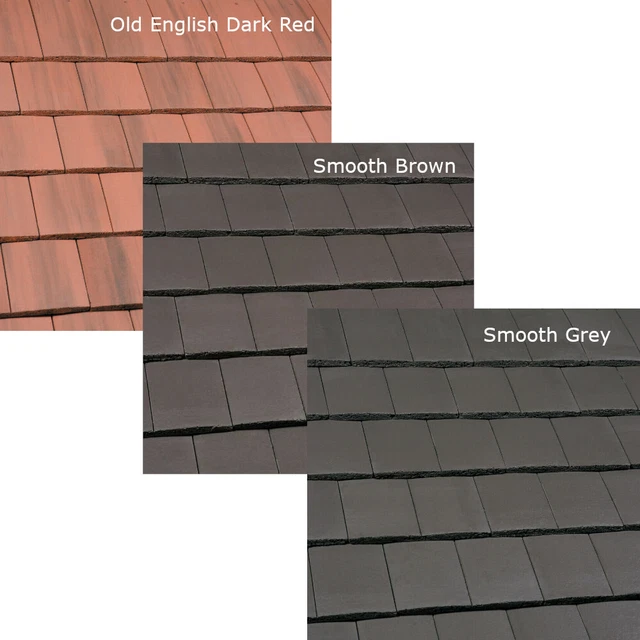 MARLEY ASHMORE INTERLOCKING Double Plain Tile Roofing Roof Traditional ...