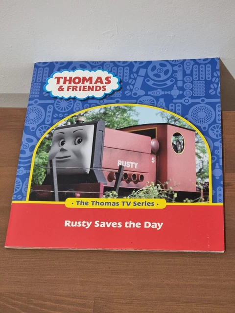 THOMAS & FRIENDS The Thomas TV Series Rusty Saves The Day Paperback ...