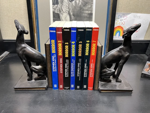 STEPHEN KING / Clive Barker Gran Super Terror Horror 7 Vol. Signed By ...