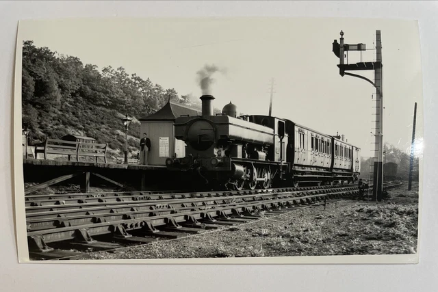 RAILWAY LOCOMOTIVE PHOTOGRAPH- Cleobury Mortimer Station - A941 EUR 4 ...
